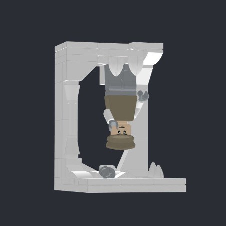 LEGO MOC Wampa Cave Luke by UtherForgermann | Rebrickable - Build with LEGO