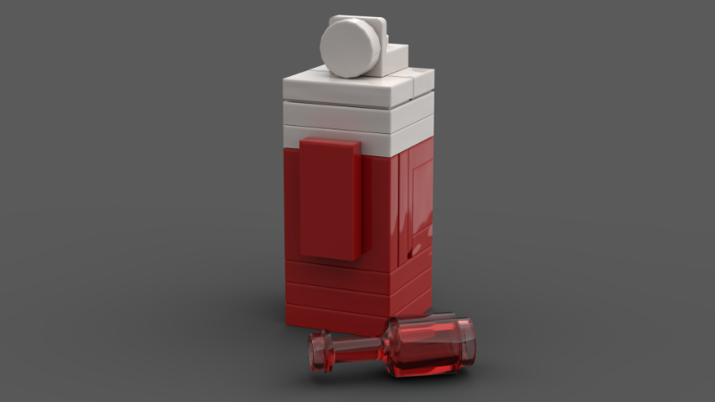 LEGO MOC juggernog perk-a-cola by voidwashere | Rebrickable - Build ...