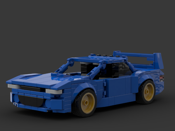 LEGO MOC Subaru WRX 22B by 6th gear | Rebrickable - Build with LEGO