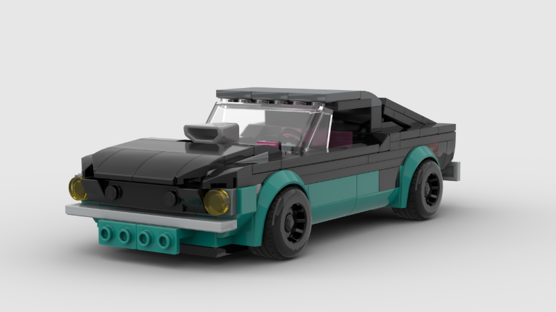 LEGO MOC-170866 60406-Mustang 67 by ale0794 | Rebrickable - Build with LEGO