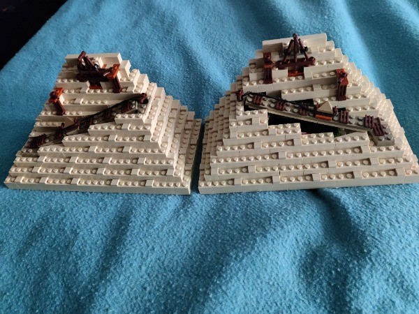 LEGO MOC Egyptian Pyramids by mocscout | Rebrickable - Build with LEGO