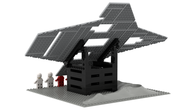 LEGO MOC Galaxy Explorer Stand by AntOrman | Rebrickable - Build with LEGO