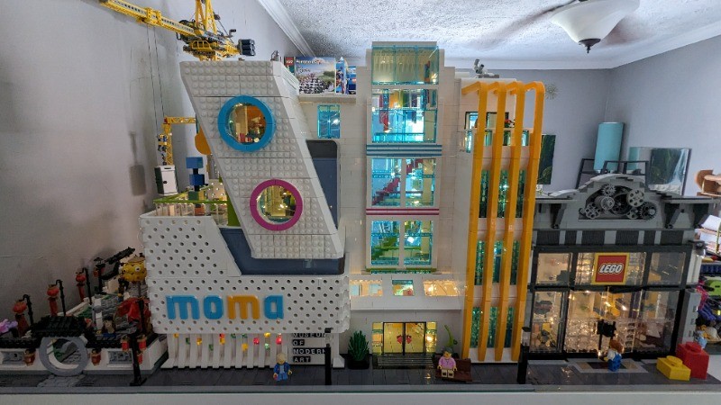 LEGO MOC MoMA - Museum of Modern Art by simon84 | Rebrickable - Build ...