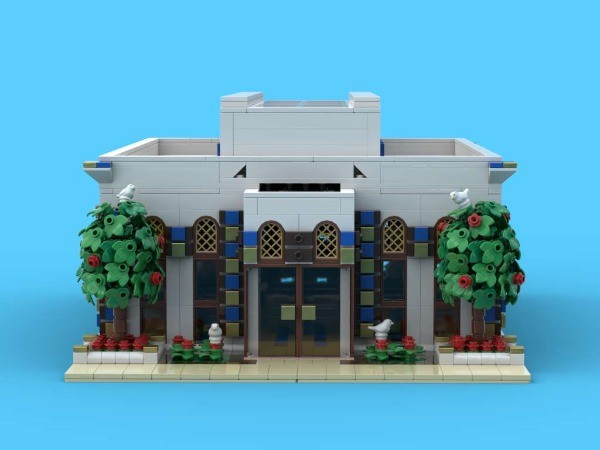 LEGO MOC Synagogue by cypek123 | Rebrickable - Build with LEGO
