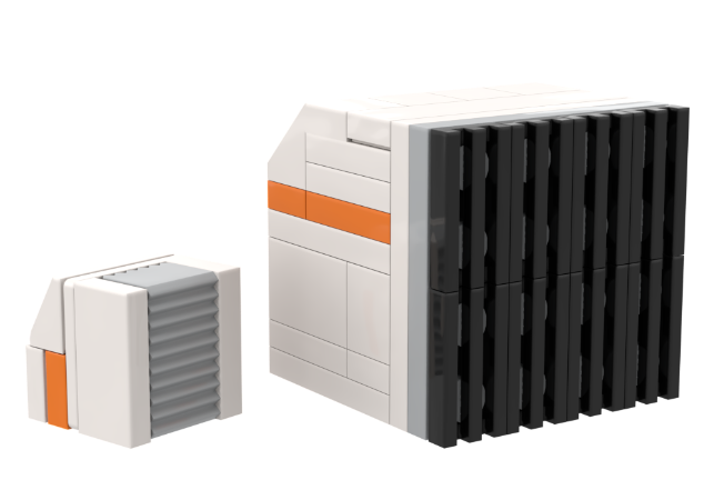 LEGO MOC Subnautica Crates by OrchardBuilds | Rebrickable - Build with LEGO