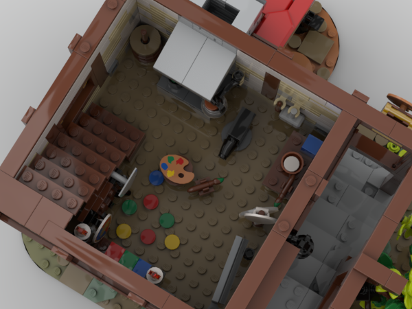LEGO MOC-182279 Medieval village(Tavern, smithy) by J_sbricks ...