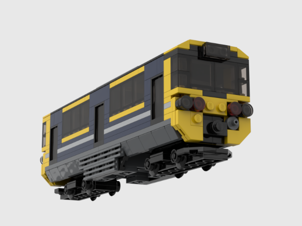 LEGO MOC Narrow-Gauge metro liner by Aspirin_1 | Rebrickable - Build ...
