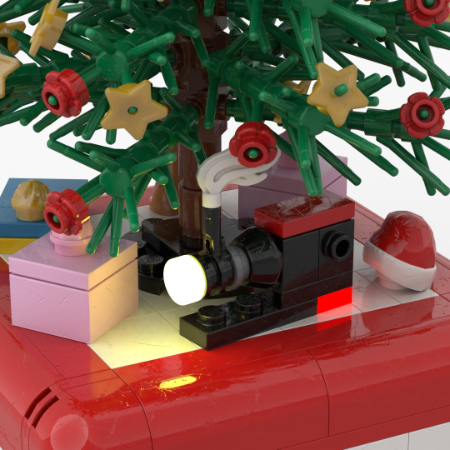 LEGO MOC Christmas Tree by Hinssmeister | Rebrickable - Build with LEGO