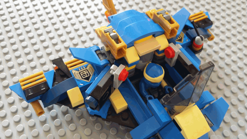 LEGO MOC Jet EVO JE-784.1 "Lightning" by A.Fool | Rebrickable - Build ...