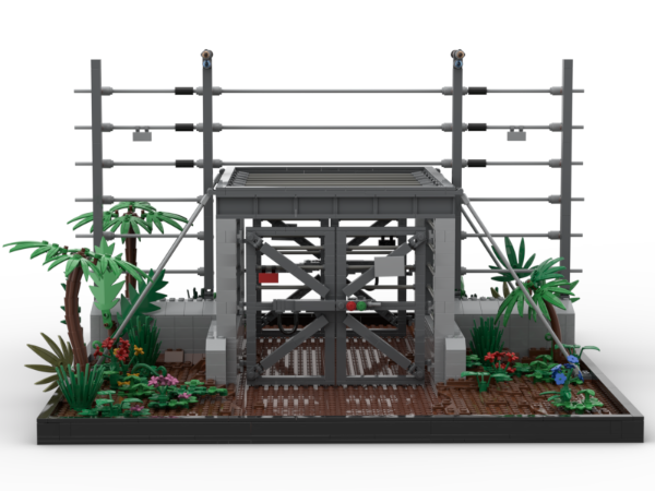 LEGO MOC JP Helipad Gate (Full Diorama) by JP_Brick | Rebrickable ...
