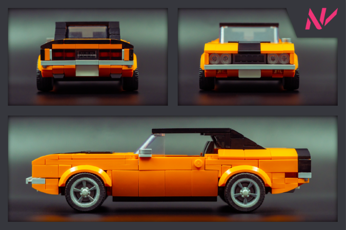 LEGO MOC-180881 1970 Dodge Challenger by NV Carmocs | Rebrickable ...