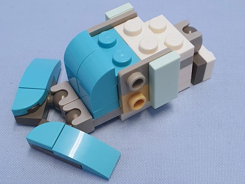 Mini MOC Madness - 31128-1 - Dolphin and Turtle | Rebrickable - Build ...