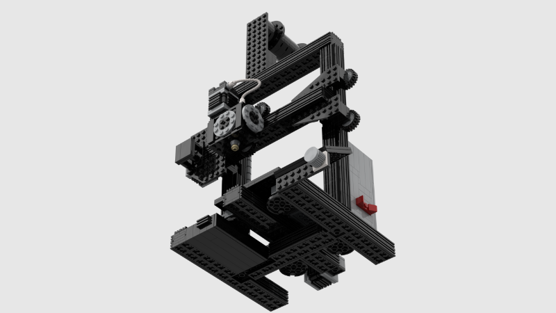 LEGO MOC ender 3 pro 3D printer by brrrt | Rebrickable - Build with LEGO