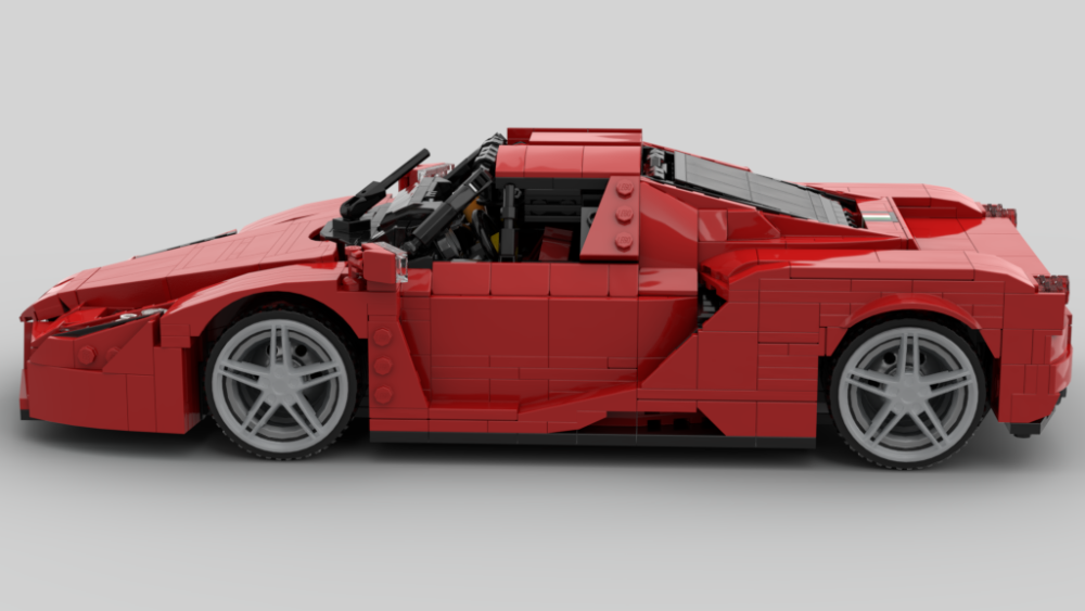 LEGO MOC-245426 F errari Enzo by Arisa | Rebrickable - Build with LEGO