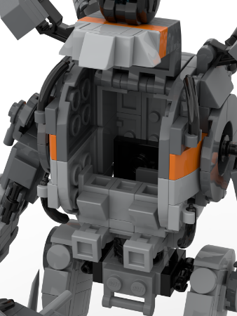 LEGO MOC Northstar|Titanfall 2 by Xtrav | Rebrickable - Build with LEGO