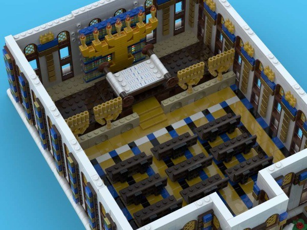 LEGO MOC Synagogue by cypek123 | Rebrickable - Build with LEGO