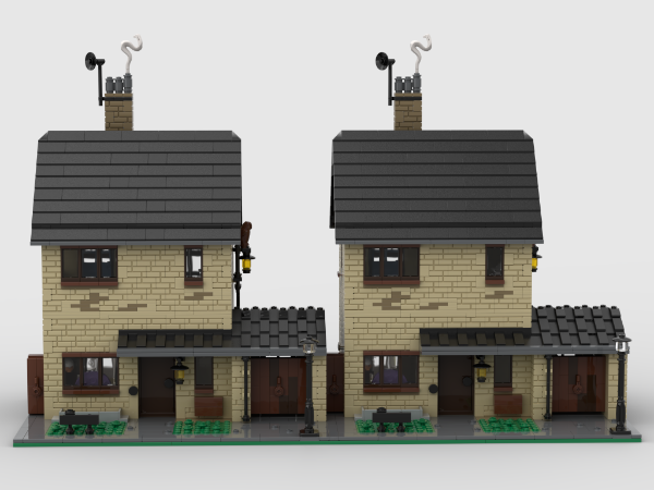 LEGO MOC Privet Drive by PantelisManthos | Rebrickable - Build with LEGO