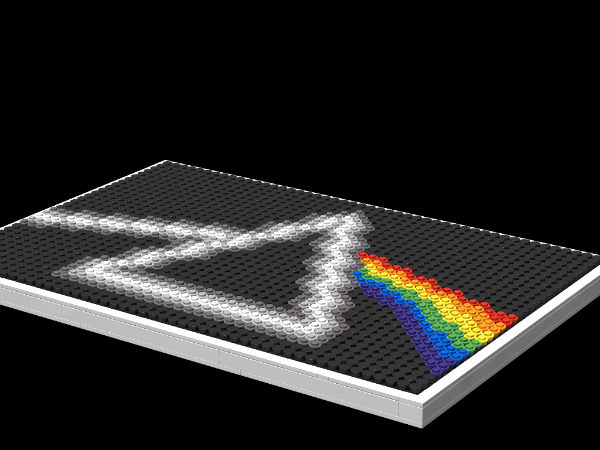 LEGO MOC The Dark Side Of The Moon by Pink Floyd by raguidel ...