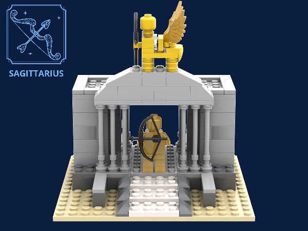LEGO MOC the 6 temples of the zodiac (Libra, Scorpio, Sagittarius ...