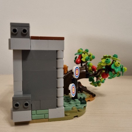 LEGO MOC Medieval Castle Keep by Gr33tje13 | Rebrickable - Build with LEGO