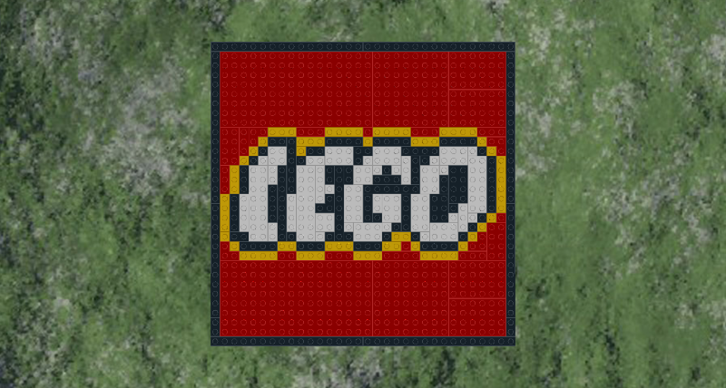 LEGO MOC-206928 LEGO Logo by RetroRemake | Rebrickable - Build with LEGO