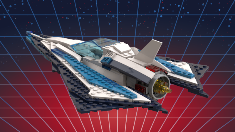 LEGO MOC Ice Nine fighter by ahmadsquad | Rebrickable - Build with LEGO