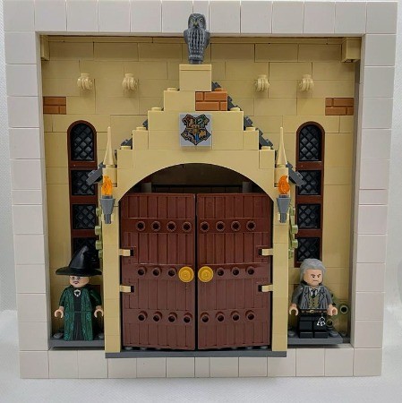 LEGO MOC Marauders Map by thestudsnstuff | Rebrickable - Build with LEGO