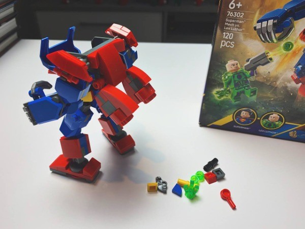 LEGO Set 76302-1 Superman Mech vs. Lex Luthor (2025 Super Heroes DC ...