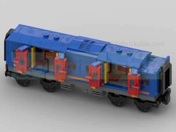 LEGO MOC-139286 Class 450 Desiro 4-Carriage EMU Train in South West ...