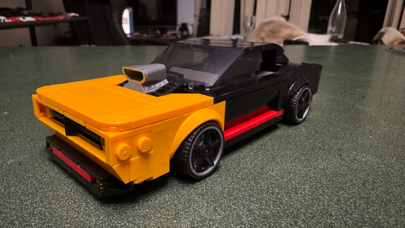 LEGO MOC-191035 8 Stud Flame Muscle Car by Zico3d | Rebrickable - Build ...
