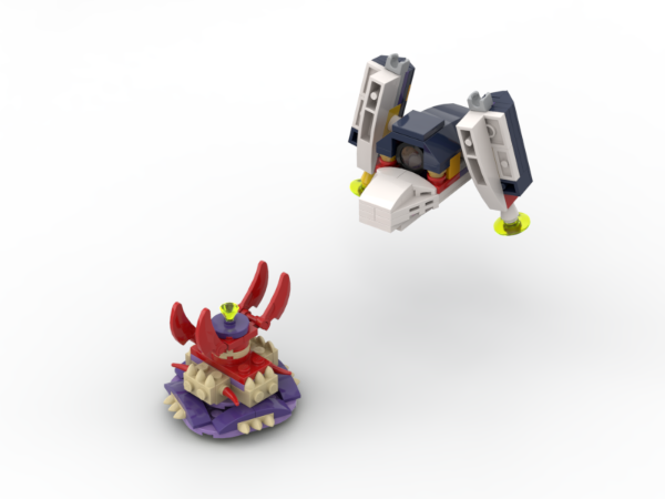 LEGO MOC Gem Raid in Alien Abyss by EVA001 | Rebrickable - Build with LEGO