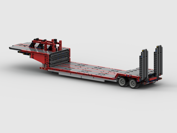 LEGO MOC Low Loader (42098 C-Model) by jannikgo | Rebrickable - Build ...