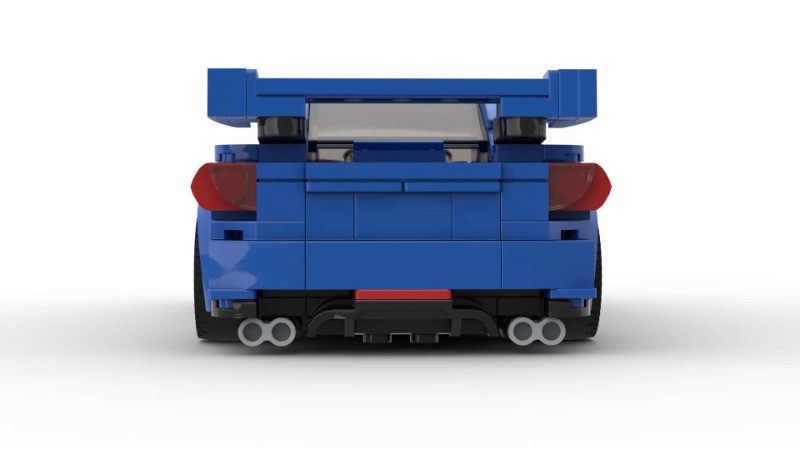 LEGO MOC Subaru WRX STI by JosHakam | Rebrickable - Build with LEGO