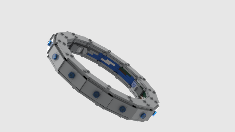 LEGO MOC HALO Ring by Texta217 | Rebrickable - Build with LEGO