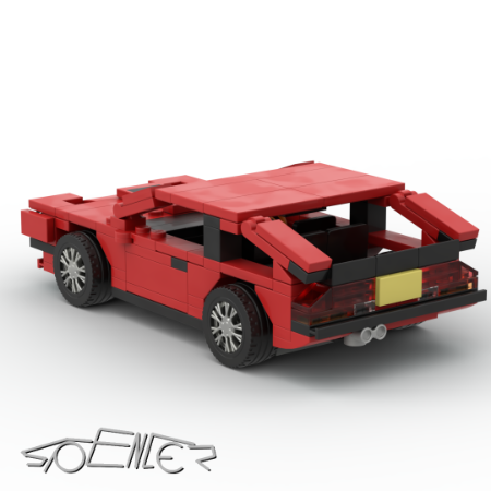LEGO MOC Alfa Romeo Alfetta GTV6 by E_Spencer | Rebrickable - Build ...
