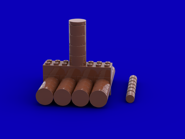 LEGO MOC Raft by P4tp4t | Rebrickable - Build with LEGO