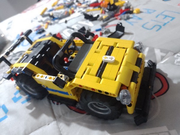 LEGO MOC Roadster Car (42122 B model) by legoRookie2021 | Rebrickable ...