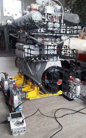 LEGO MOC Industrial Hoist System with Carrier Trailer by legolaus ...