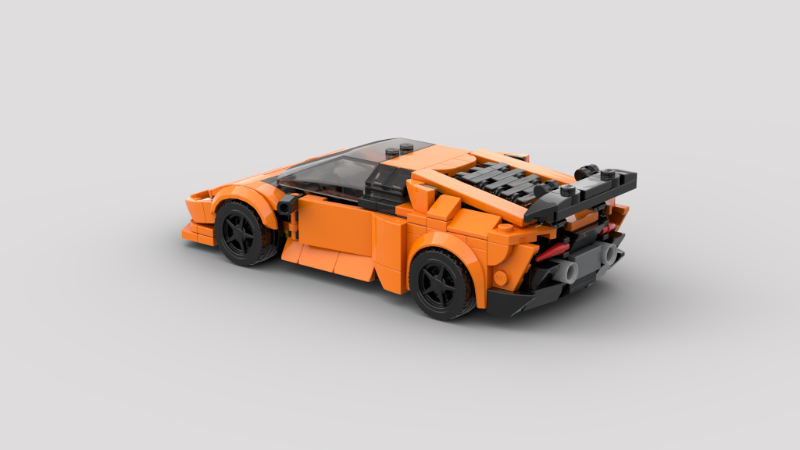 LEGO MOC Lamborghini hurricane by stupidning | Rebrickable - Build with ...