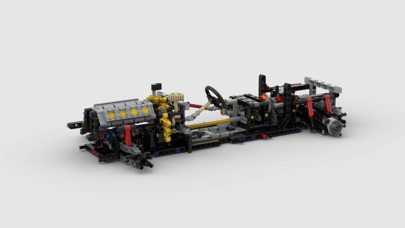 LEGO MOC Dodge challenger "Demon" LB by SKC_LEGO | Rebrickable - Build ...