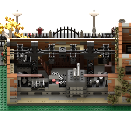 LEGO MOC Old Canning Fish Factory by Curraheetom | Rebrickable - Build ...