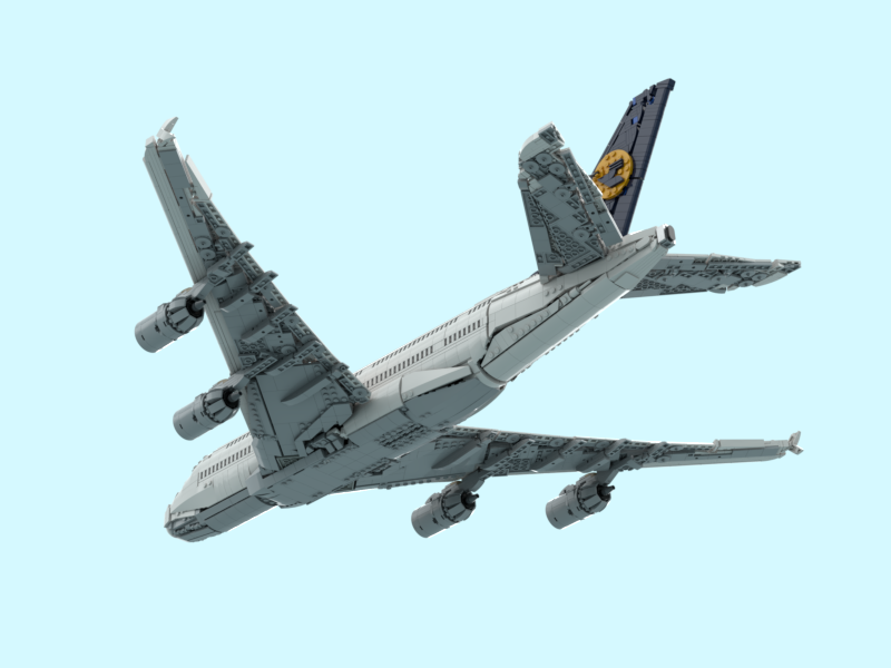 LEGO MOC-231917 Lufthansa Airbus A380 by ryangc_productions ...