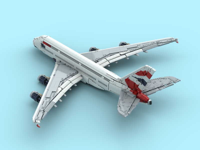 LEGO MOC-231606 British Airways Airbus A380 by ryangc_productions ...