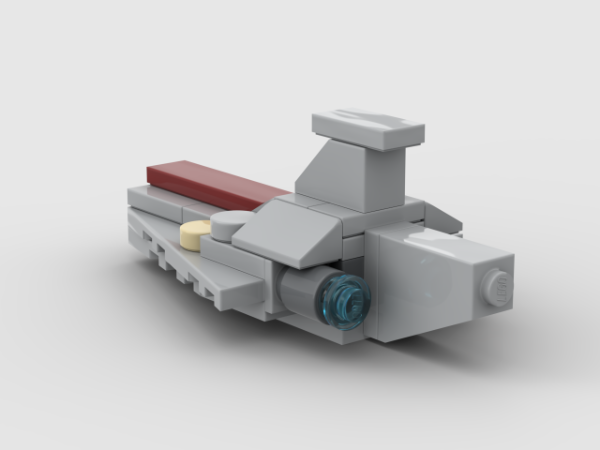 LEGO MOC Mini GAR Acclamator-class Assault Ship by Noah_W | Rebrickable ...