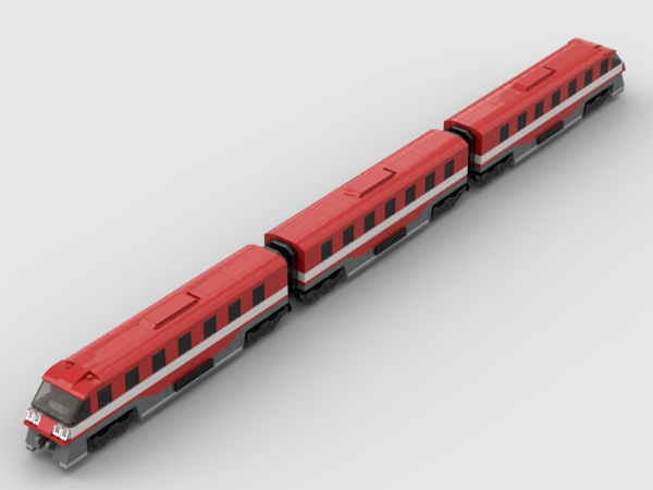 LEGO MOC Regional Rapid Express train by Aspirin_1 | Rebrickable ...