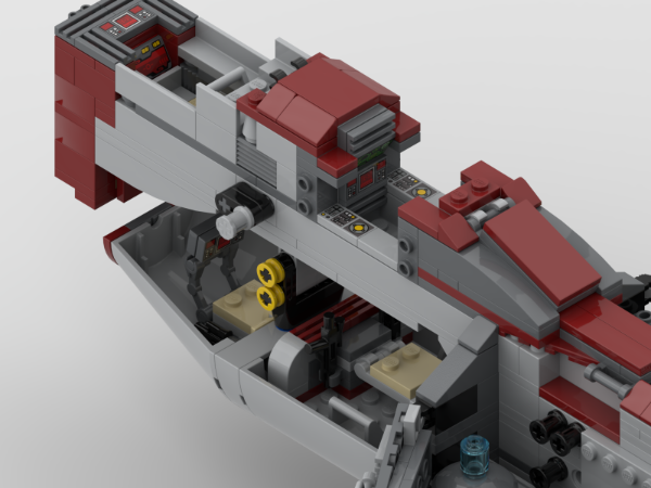 LEGO MOC-143235 Republic C70 Charger Refit (Republic Frigate) by Col ...