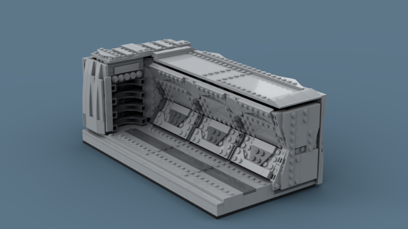 LEGO MOC 75288 - Luke's Hallway Scene 2.0 by theghostbuild ...
