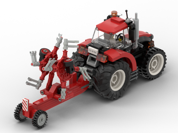 LEGO MOC Hay Tedder for tractor by graeymaelkyn | Rebrickable - Build with LEGO