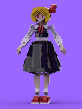 LEGO MOC Rumia from Touhou by Vahmi | Rebrickable - Build with LEGO
