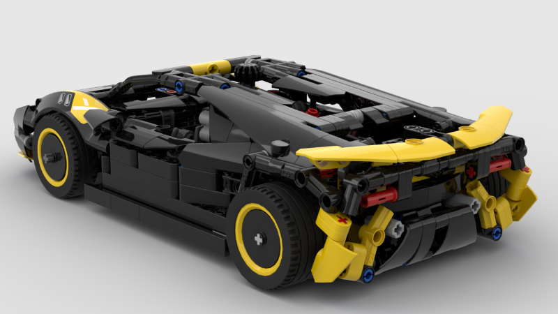 LEGO MOC 42151 - Huracan Tecnica by ale0794 | Rebrickable - Build with LEGO
